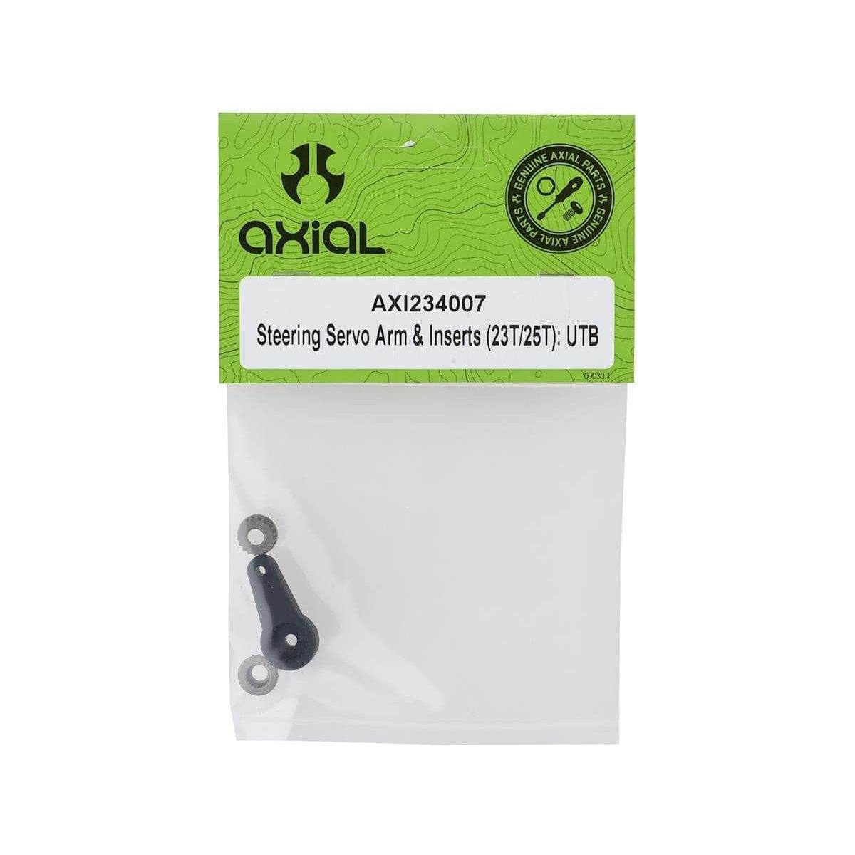 AXI234007, Axial Capra 1.9 Steering Servo Arm & Inserts — RaceDayQuads
