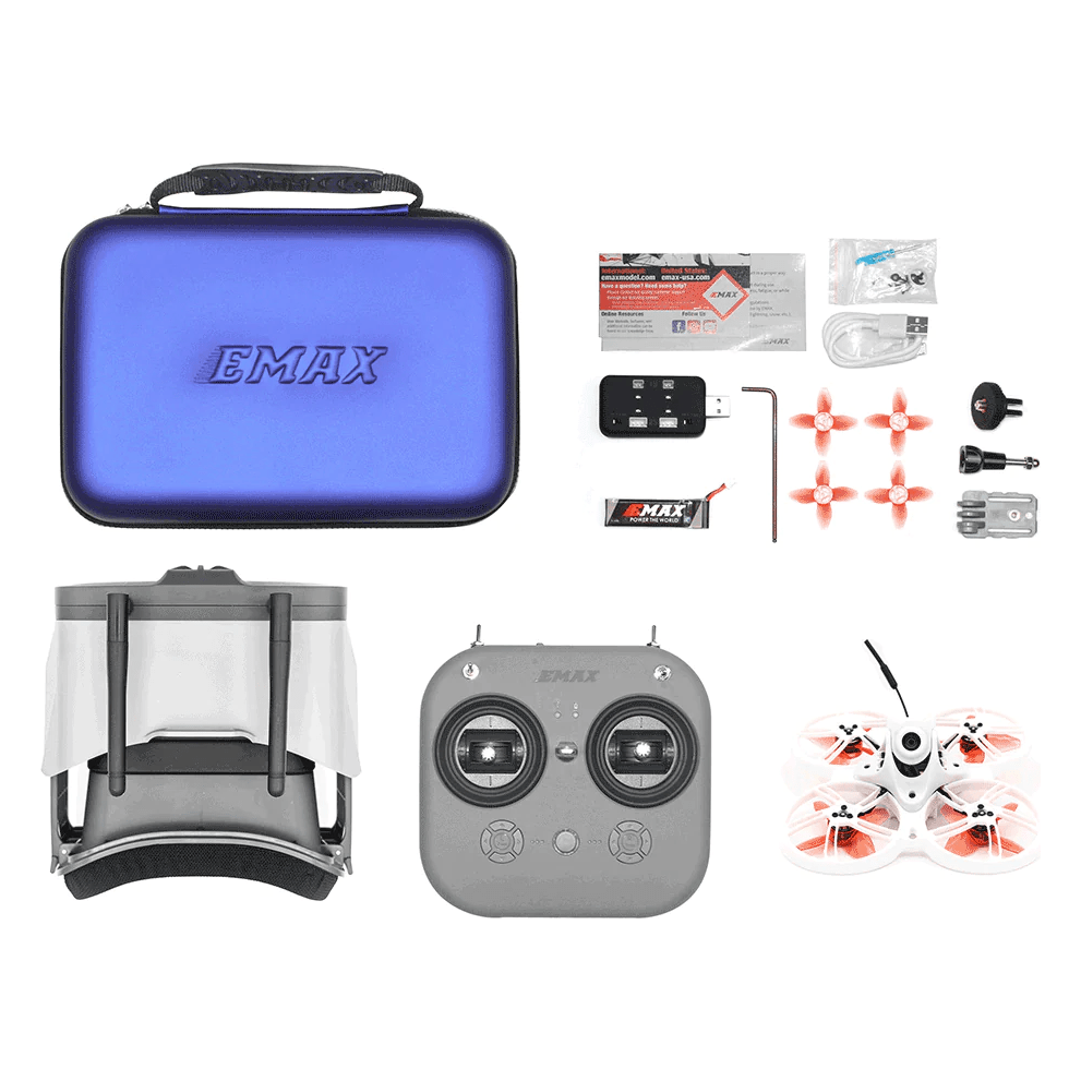 EMAX RTF Tinyhawk III Plus Whoop Ready to Fly ELRS 2.4GHz Analog Kit w ...