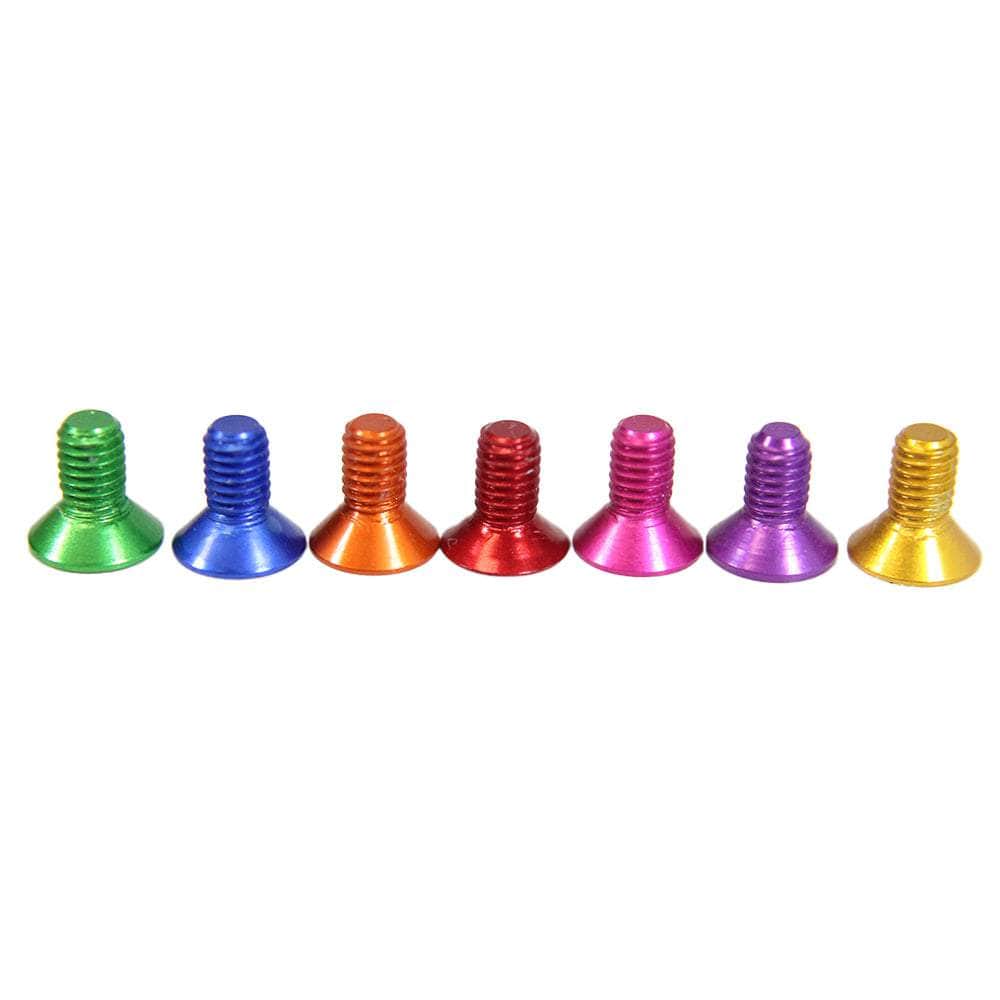 M3 7075 Aluminum Counter Sunk Hex Screw (20PCS) - Choose Your Color ...