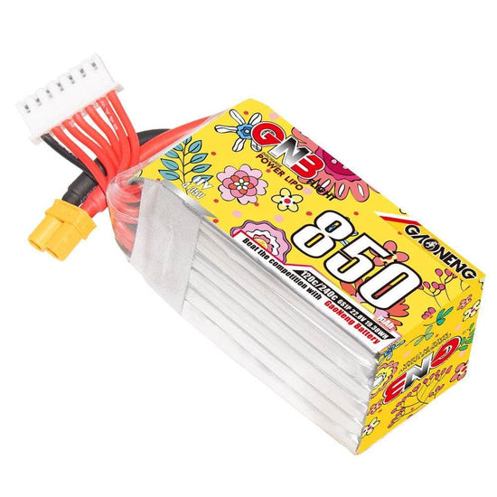 Gaoneng GNB 22.8V 6S 850mAh 120C LiHV Micro Battery - XT30 – RaceDayQuads
