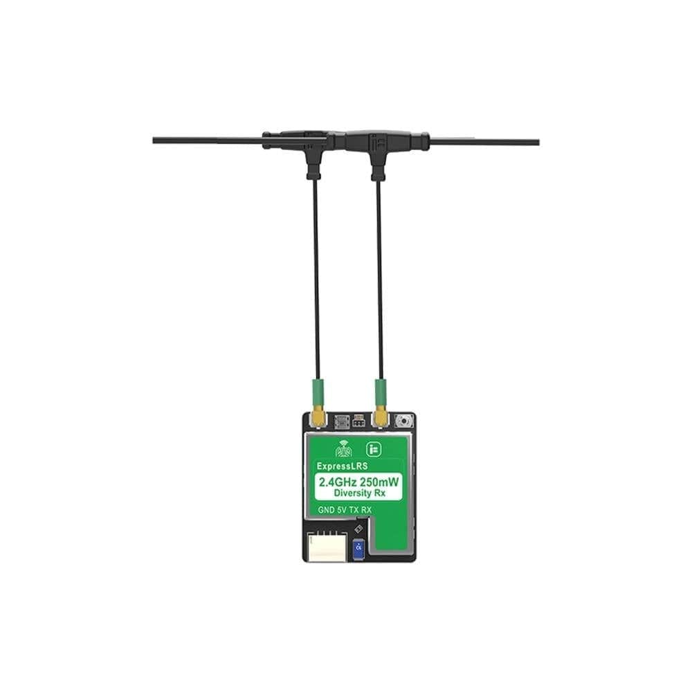 iFlight ELRS True Diversity 2.4GHz Receiver + 2x70mm Antenna – RaceDayQuads