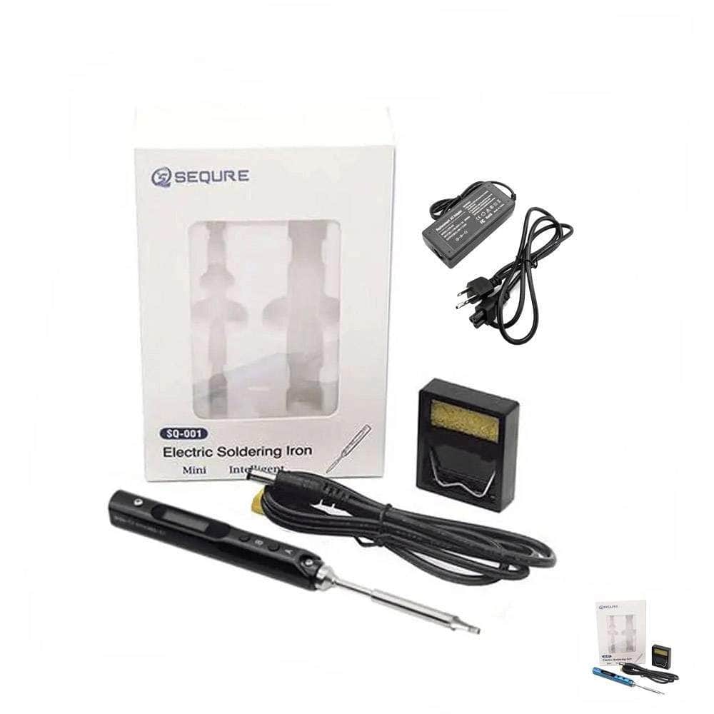 SEQURE Mini SQ-001 65W Digital OLED Soldering Iron w/ 19V Power Supply — RaceDayQuads