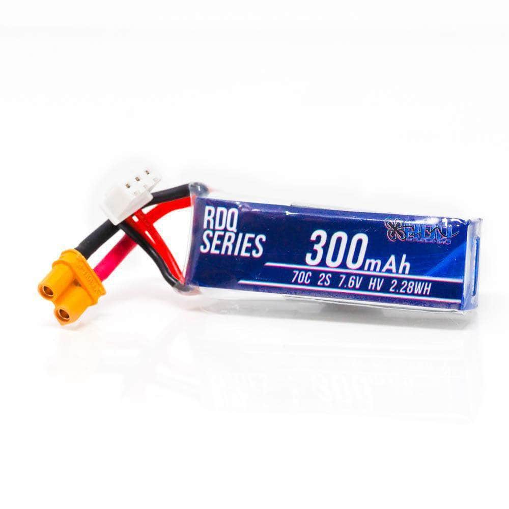 RDQ Series 300mah 2S 70C 7.6V HV FPV Micro Battery for Sale - XT30 ...