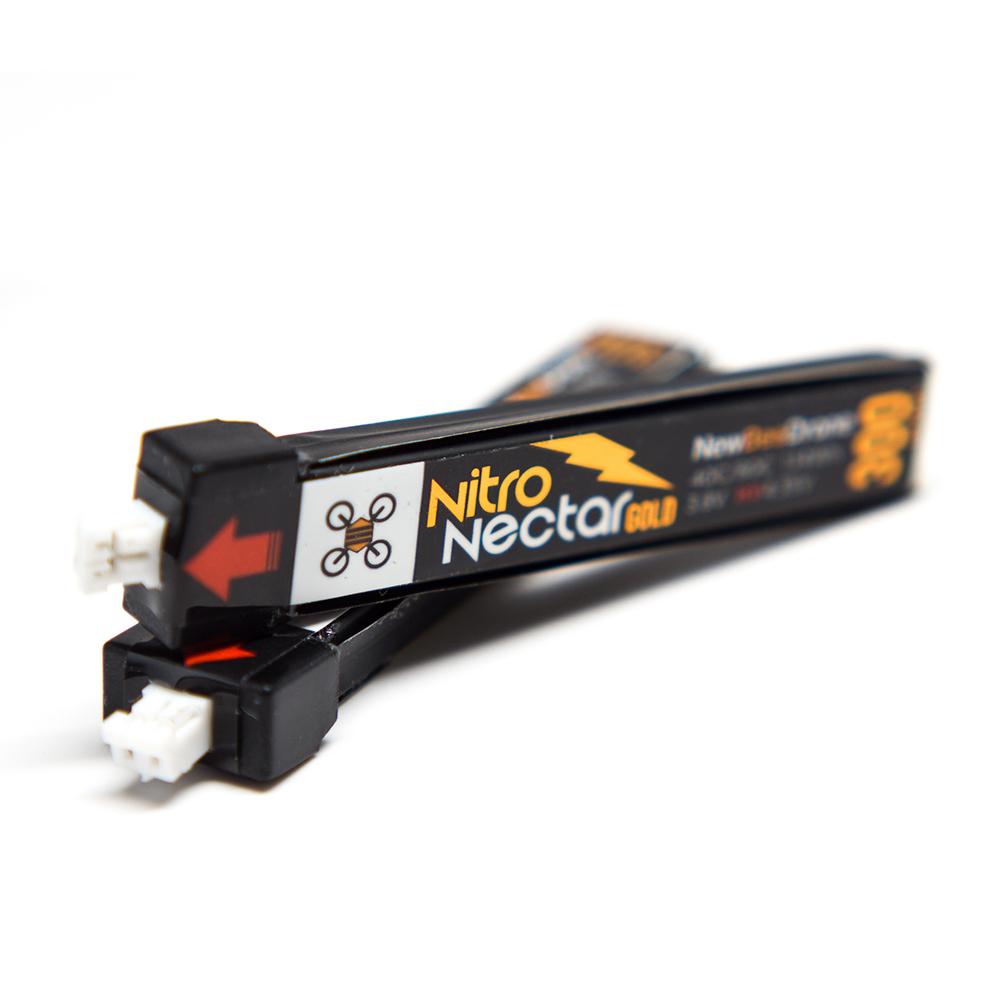 NewBeeDrone Nitro Nectar Gold 3.8V 1S 300mAh 40/80C LiHV Whoop/Micro B ...